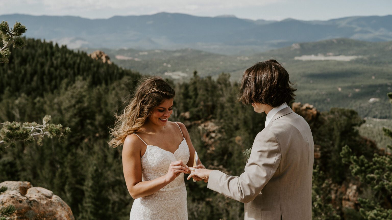 Sunrise Colorado Mountain Hiking Elopement | Basecamp Visual